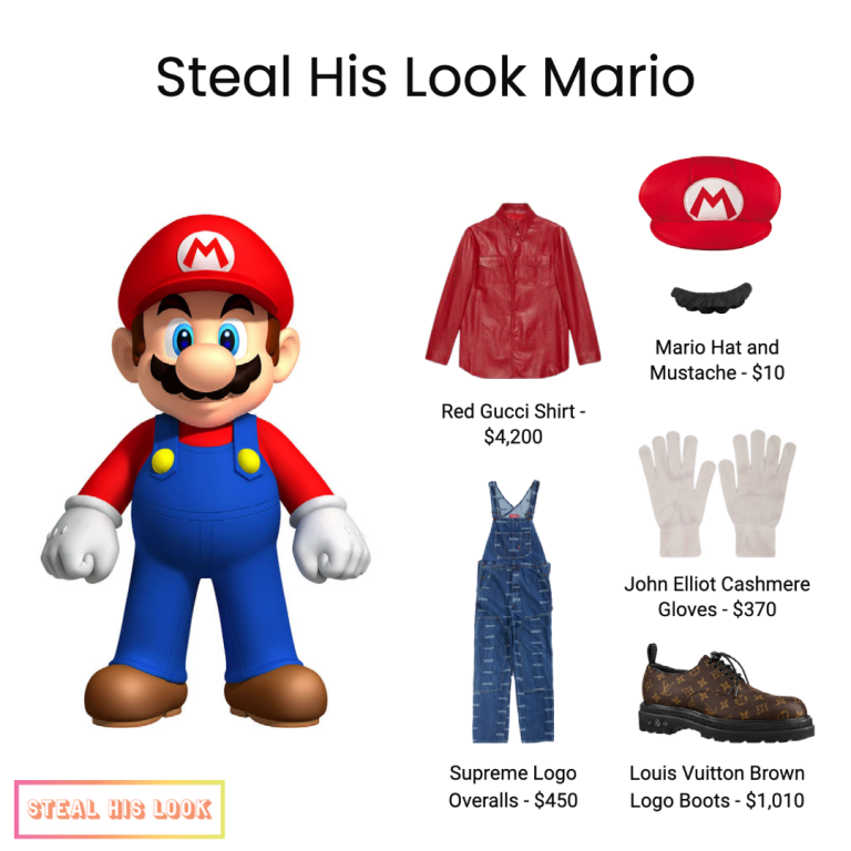 Steal His Look Mario - Steal His Look